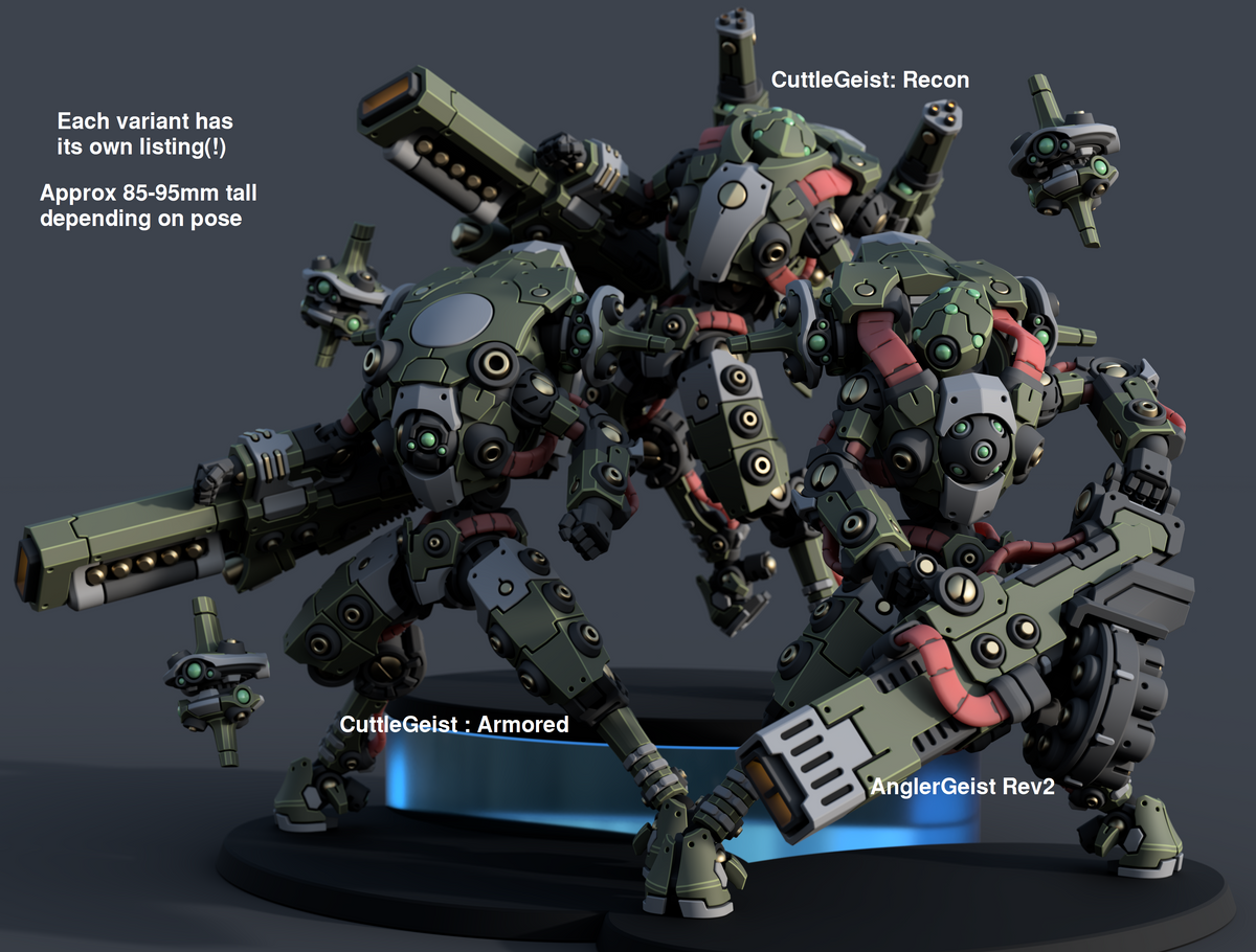 CuttleGeist Armored Hardsuit – GodForge