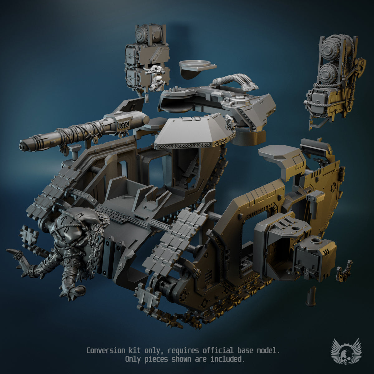 Cavity Lupos "Hunter" EXTERMINATOR Tank Ikarus Pattern Conversion Kit ...