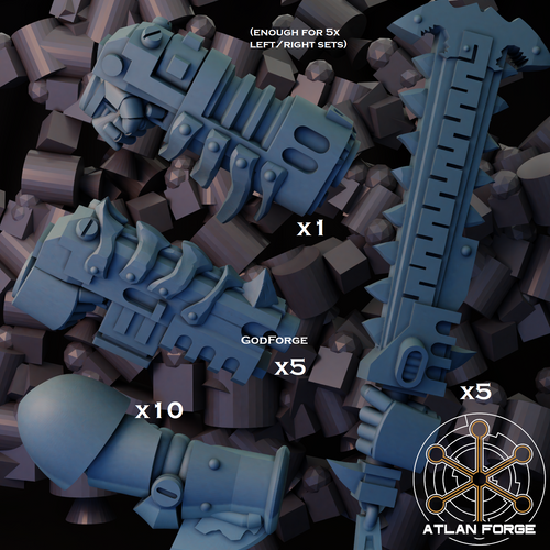 Godforge Custom Bits for Miniatures and 3d printing service – GodForge